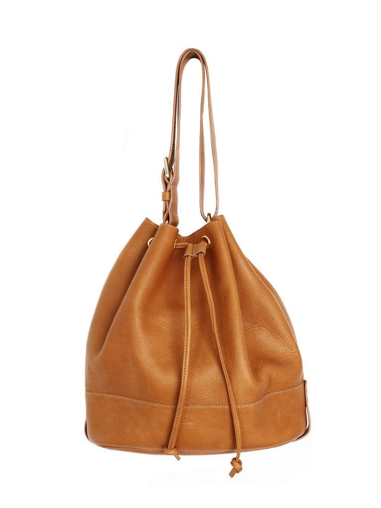 Leather Bucket Bag - All Fashion Bags